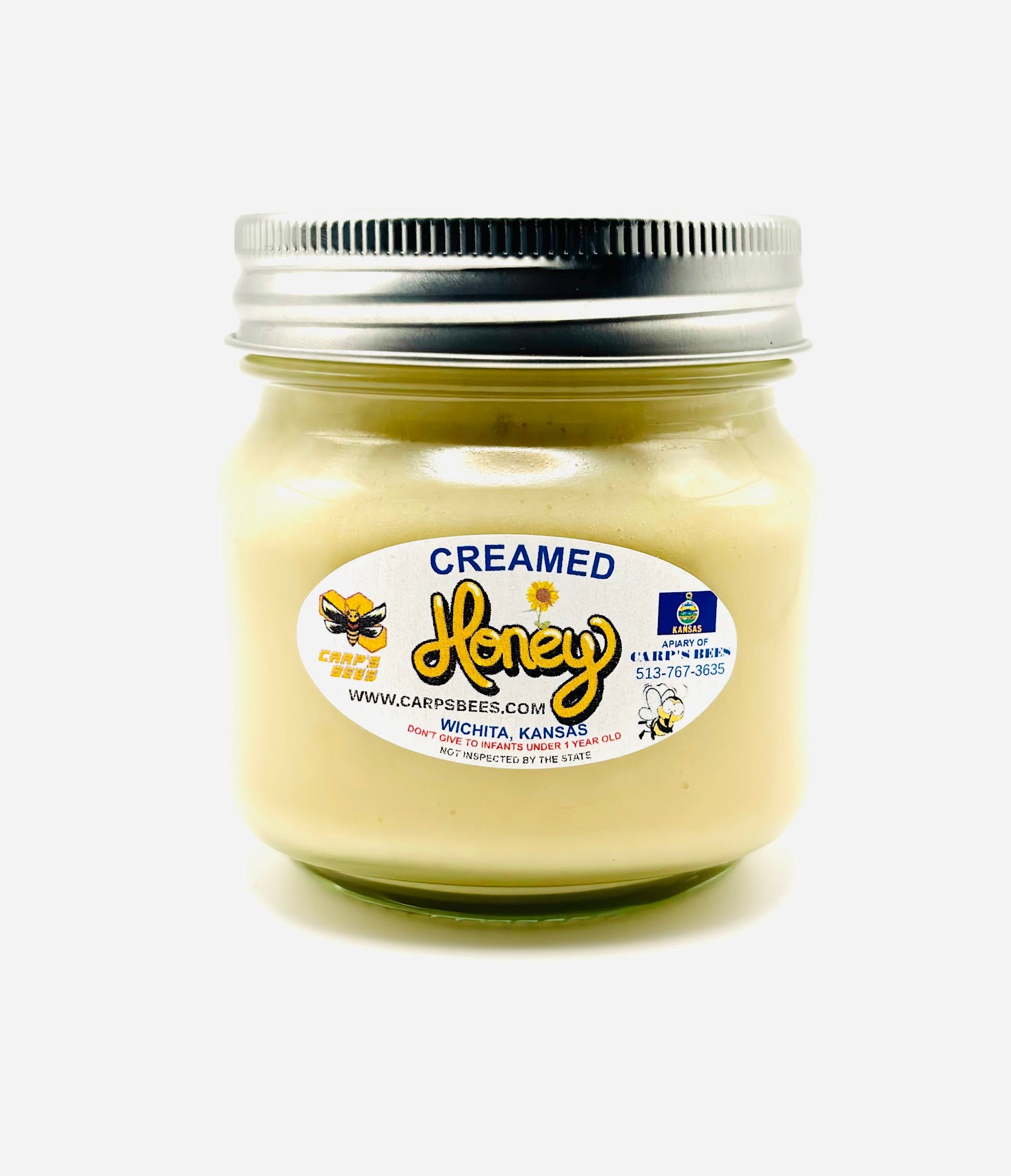 Creamed/Churned/Whipped/Spun Honey - Variety of Flavors! | Carp's Bees