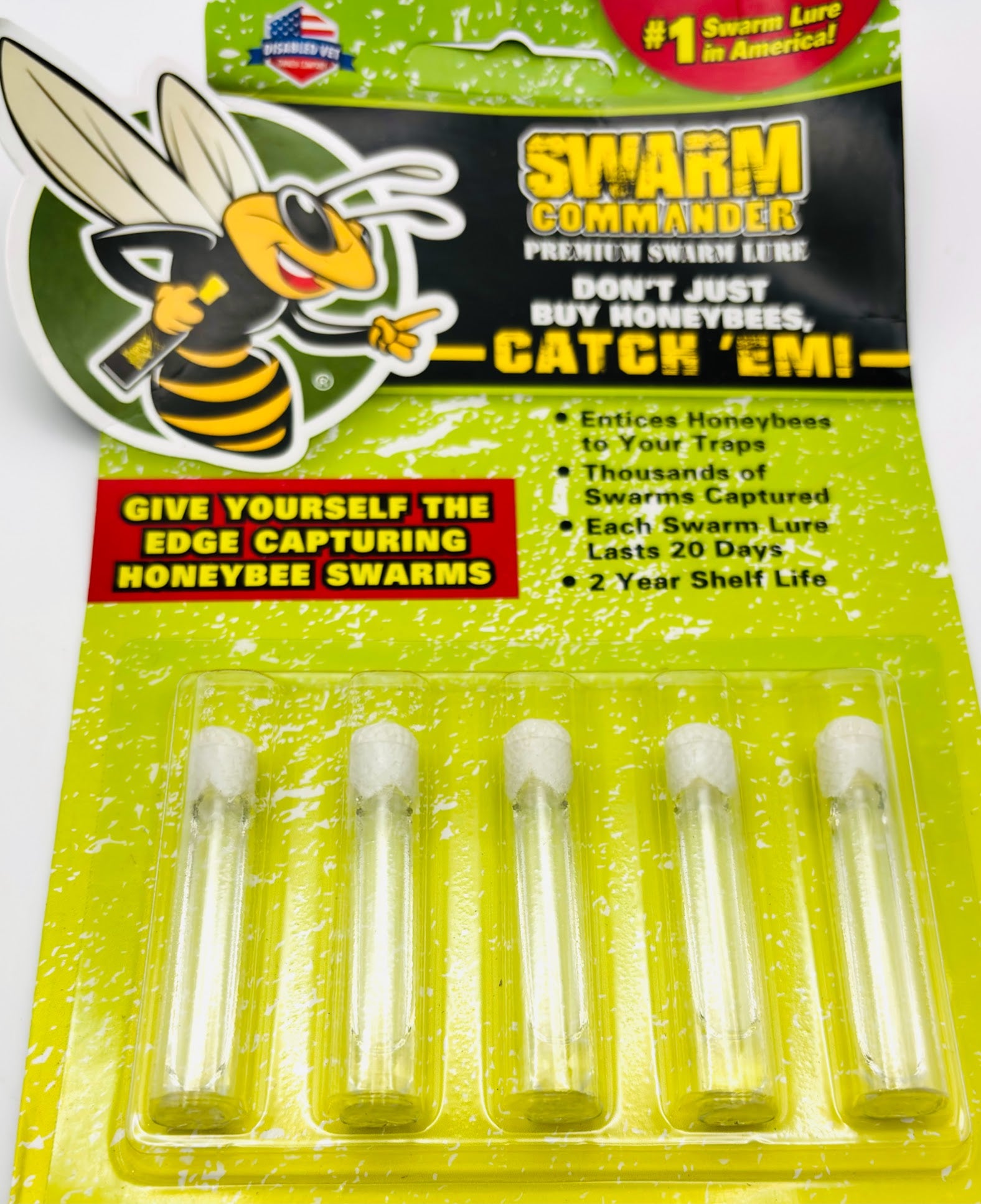 Single Swarm Commander Crush Vial | Carp's Bees