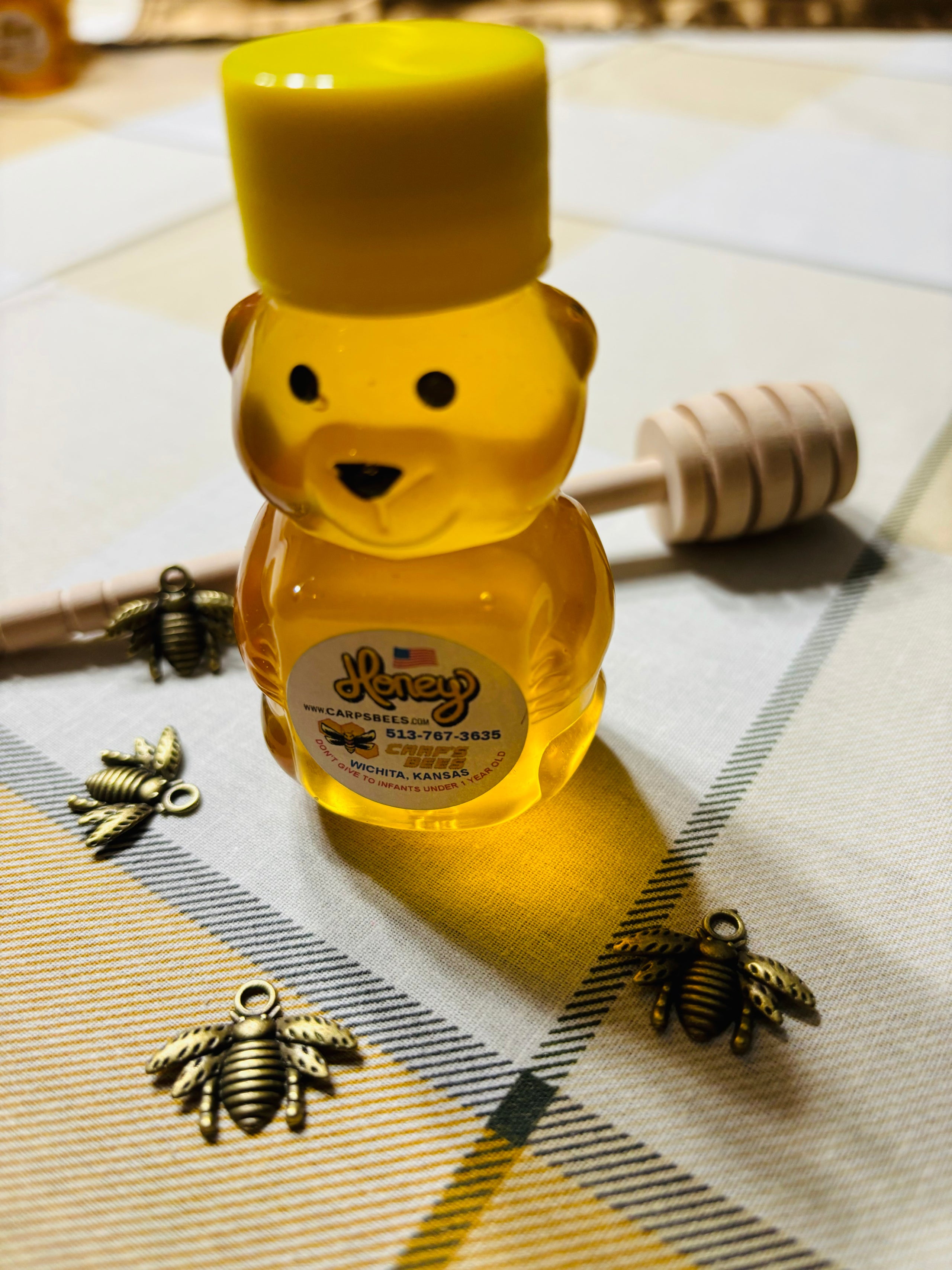 Honey "Itsy Bitsy" Bear - 2oz | Carp's Bees